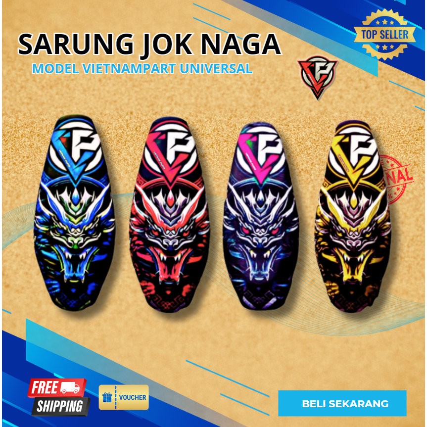 Jual SARUNG JOK MOTOR VIETNAM PART WATERPROFT ANTI CAKAR DAN AIR SARUNG ...