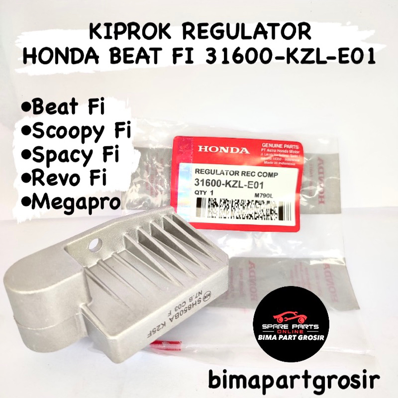 Jual Kiprok Regulator Honda Beat Fi / Spacy Fi / Revo Fi / Mega Pro New ...