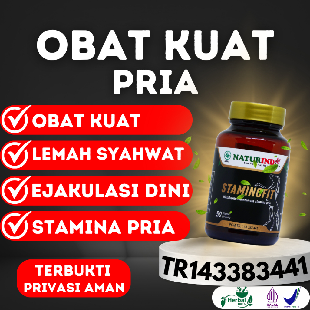 Jual Obat Kuat Pria Tahan Lama Herbal Lemah Syahwat Stamina Lelaki Staminofit | Shopee Indonesia