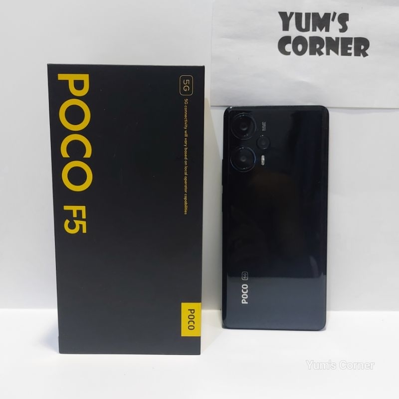 Jual Handphone Poco F5 5G 12/256 Second Fullset | Shopee Indonesia