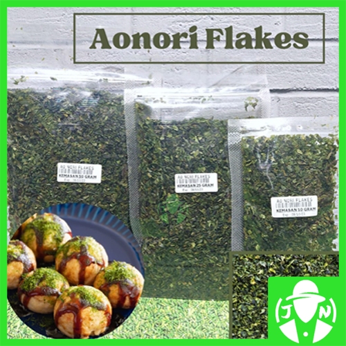 Jual AONORI Bubuk Nori / Ao Nori Powder Rumput Laut Taburan Takoyaki ...