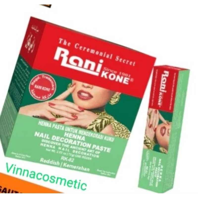 Jual RANI KONE KUKU henna kuku pasta 100%(ORIGINAL) | Shopee Indonesia