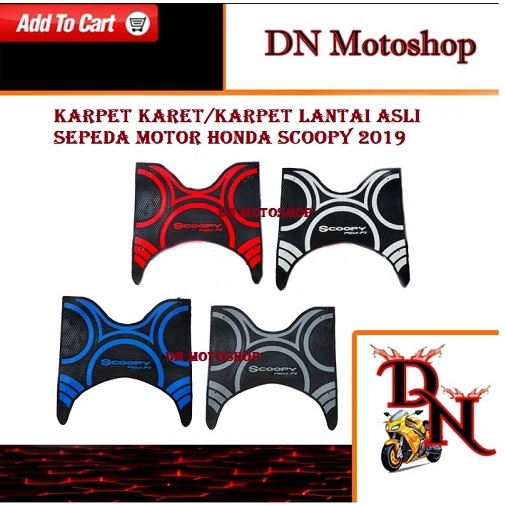 Jual KARPET KARET / KARPET LANTAI ASLI SEPEDA MOTOR HONDA SCOOPY 2019 ...