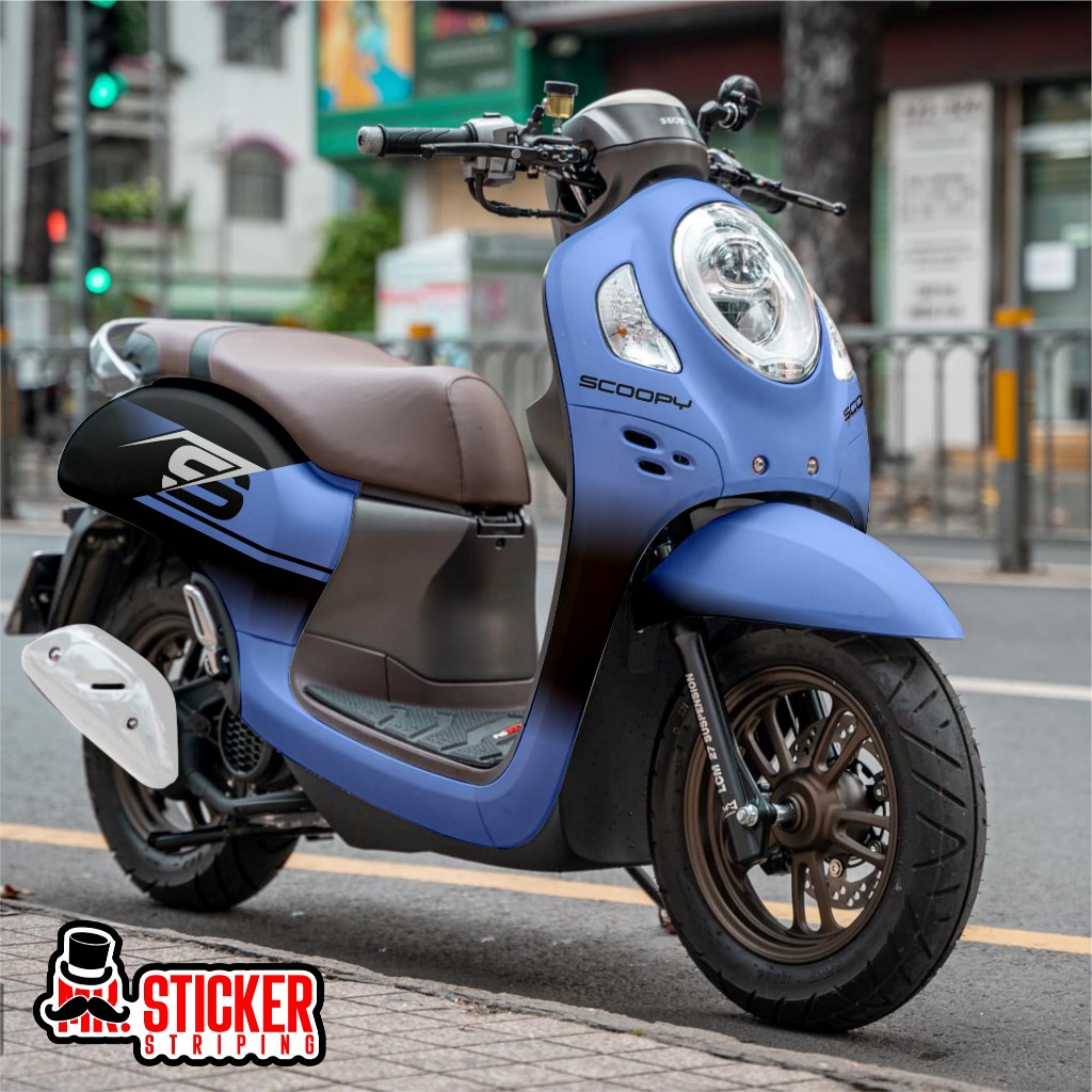 Jual Sticker Decal honda Scoopy All type full body custom sticker free ...