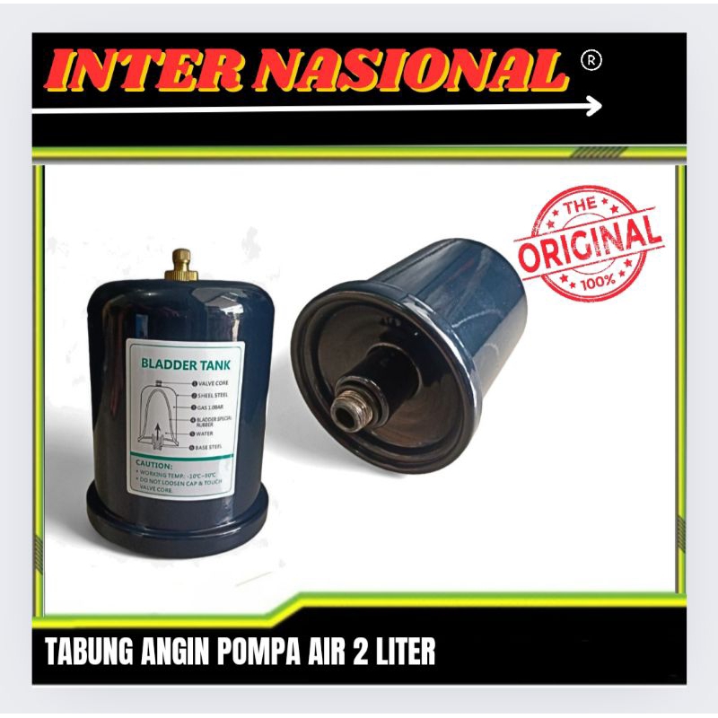 Jual Tabung Pompa Air Tabung Tangki Pompa 2Ltr INTERNATIONAL | Shopee ...