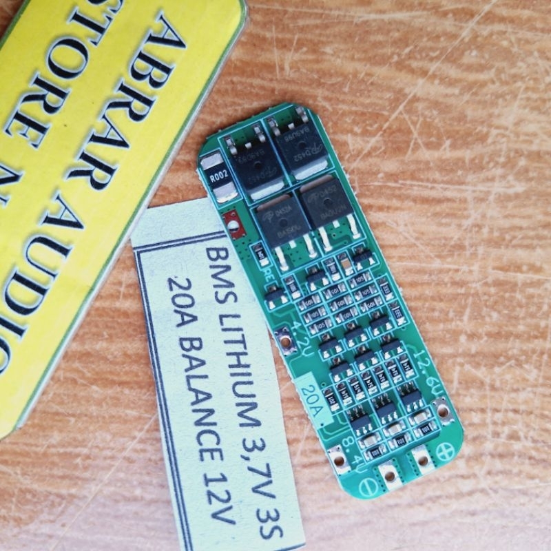 Jual MODULE BMS 3S 20A 12V Module Charger Li-ion Lithium Battery 18650 ...