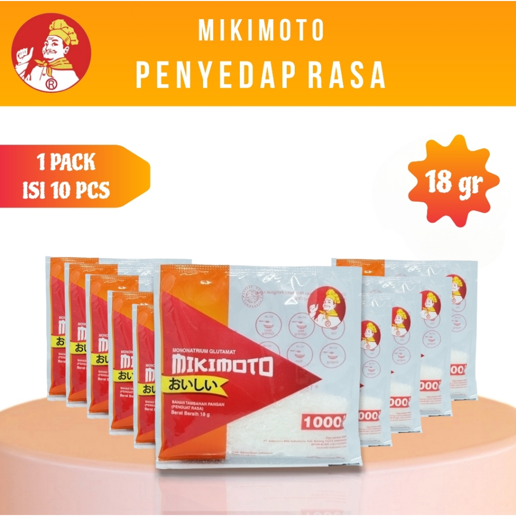 Jual (1 Pack Isi 10 Pcs) MIKIMOTO Micin Msg Penyedap Rasa MM R1000 ...