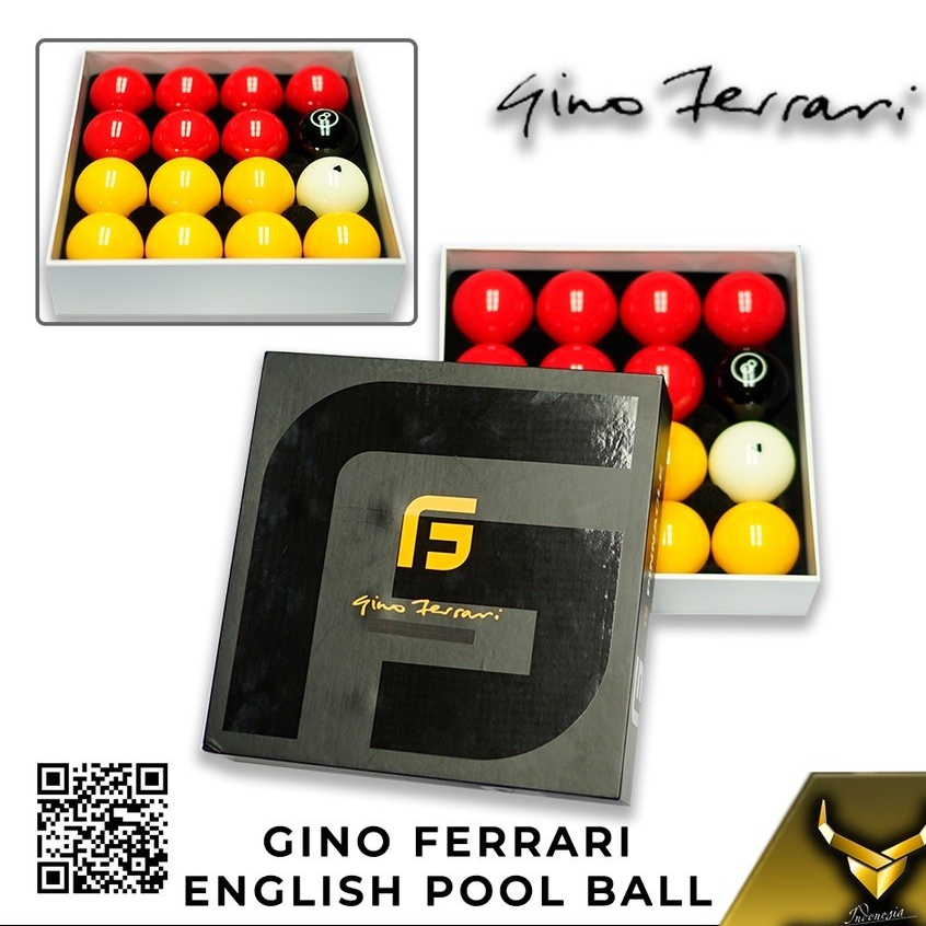 Jual Gino Ferrari English Pool Ball | Shopee Indonesia