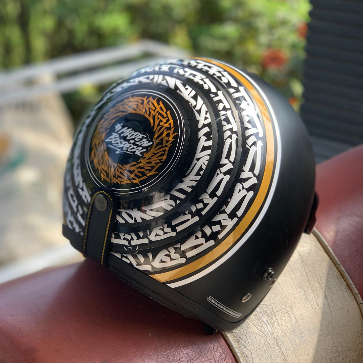 Jual Stiker helm bogo caligrafiti monogram | Shopee Indonesia