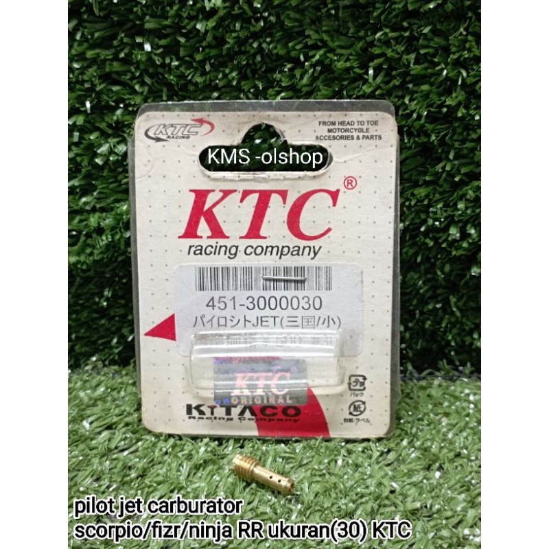 Jual pilot jet carburator FIZR/scorpio/ninja RR (KTC) | Shopee Indonesia