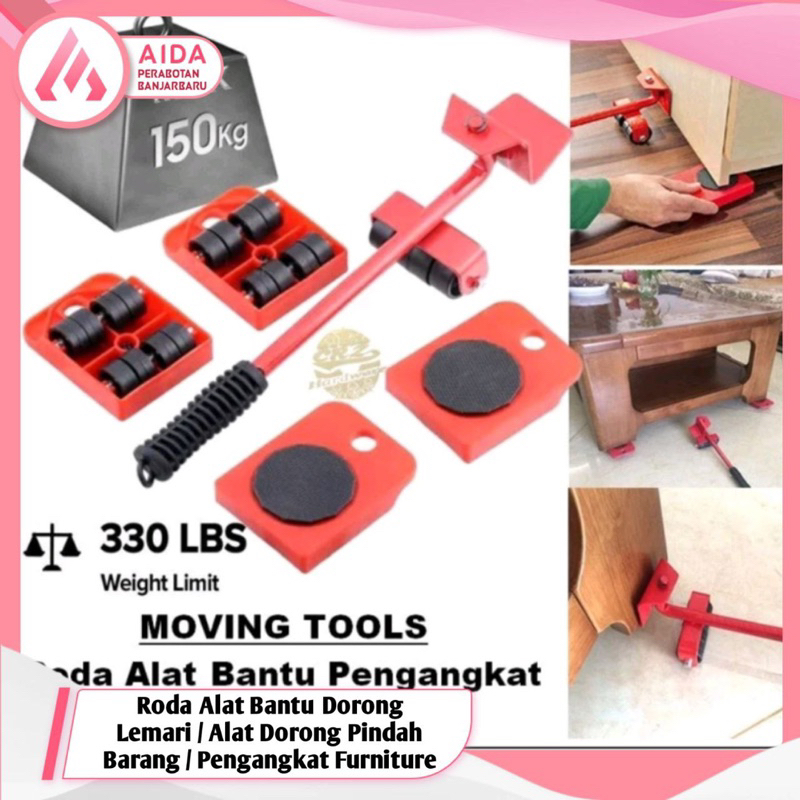 Jual Roda Alat Bantu Dorong Lemari / Alat Dorong Pindah Barang ...