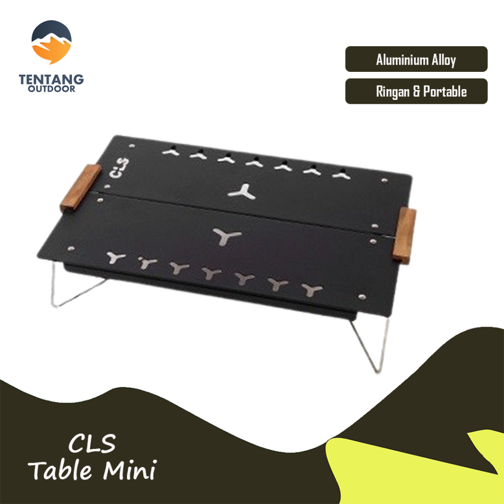 Jual CLS Meja Lipat Mini Portable Aluminium Alloy Meja Camping Hiking ...