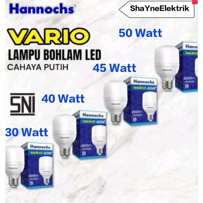 Jual Lampu LED HANNOCHS VARIO 32 Watt Bohlam LED HANNOCHS VARIO KAPSUL 32W TABUNG | Shopee Indonesia