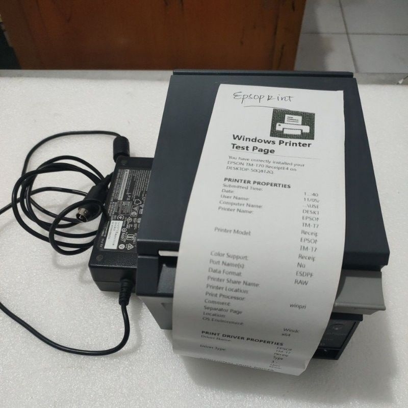 Jual Printer kasir Epson TM- T70Ii printer thermal TM T70 II | Shopee ...