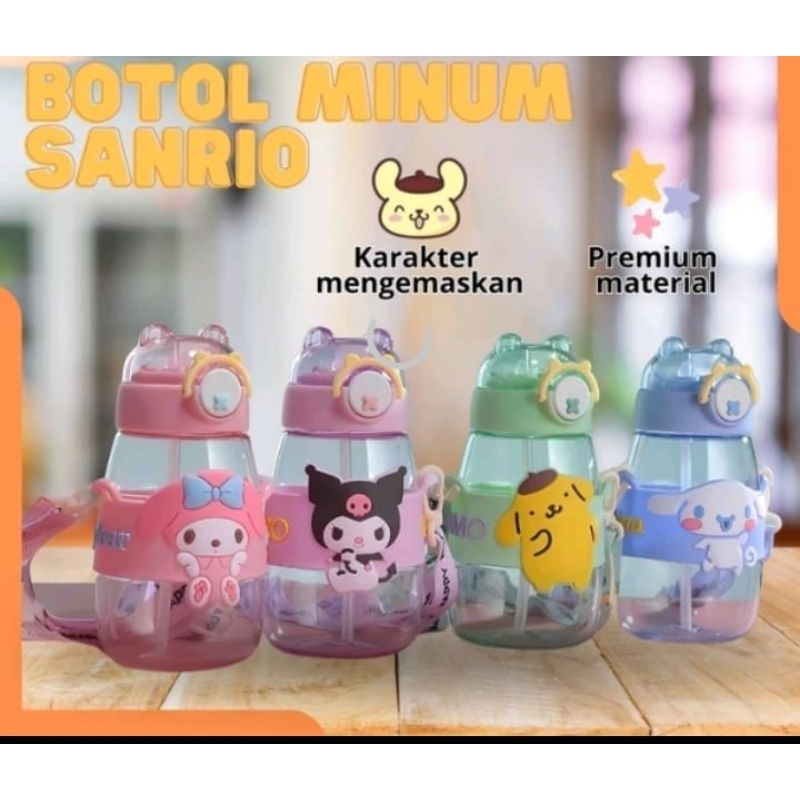 Jual Botol Minum Anak Karakter Sanrio Botol Minum Anak Lucu 650ml ...