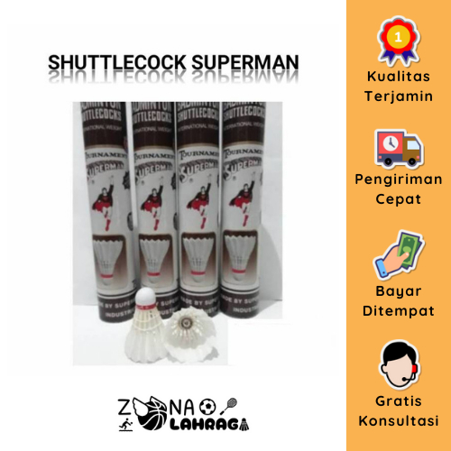 Jual Shuttlecock/Kok Superman Coklat Original tegal | Shopee Indonesia