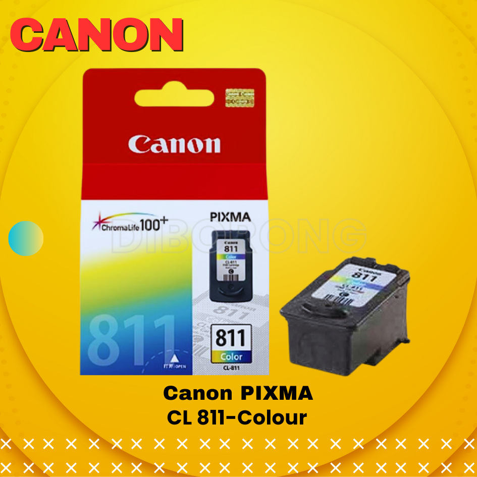 Jual Tinta Canon CL 811 Canon Cartridge 811 Colour Ori 100% | Shopee Indonesia