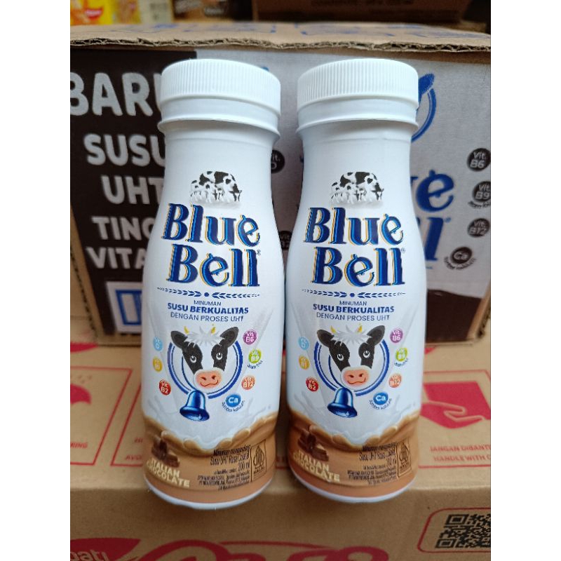 Jual SUSU UHT BLUE BELL 200ML / MINUMAN SUSU UHT COKLAT / SUSU COKLAT ...