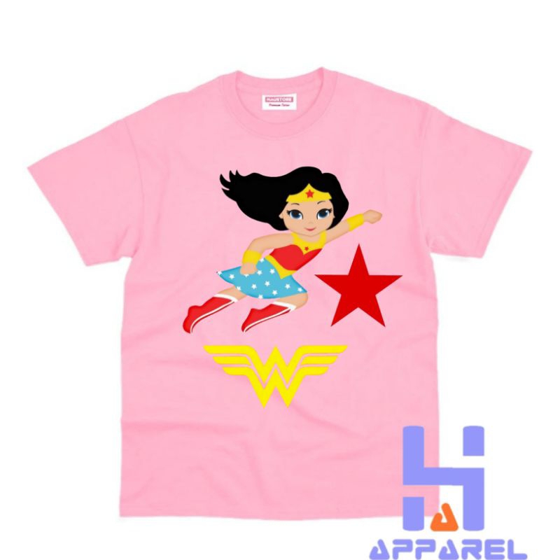 Jual BAJU ANAK KAOS ANAK DC COMICS SUPER HERO GIRLS WONDER WOMAN ...
