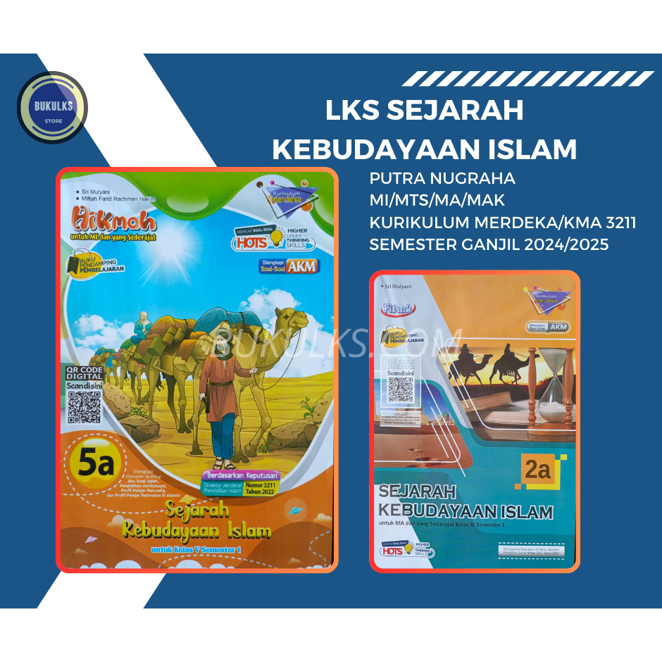 Jual Buku LKS SEJARAH KEBUDAYAAN ISLAM (SKI) PUTRA NUGRAHA MI MTS MA Kelas 1 2 3 4 5 6 7 8 9 10 ...