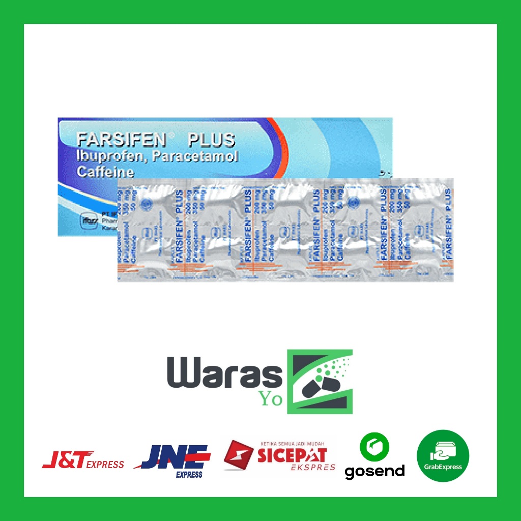 Jual [WS] Farsifen Plus Strip isi 10 Tablet - Obat Demam Meriang [IFARS ...