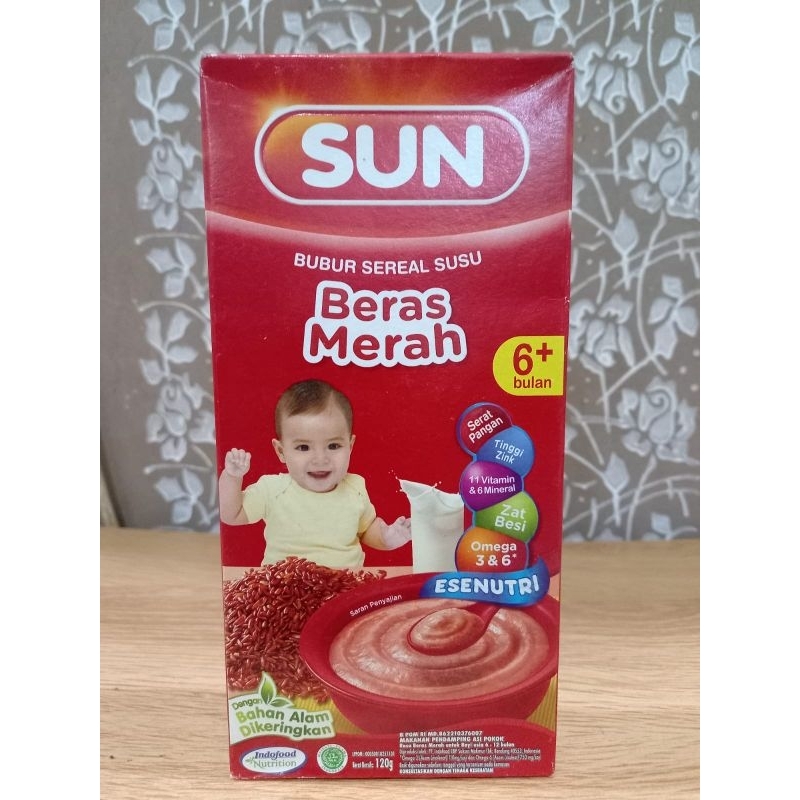 Jual SUN Bubur Sereal Susu 6+ Berat 120 gr | Shopee Indonesia