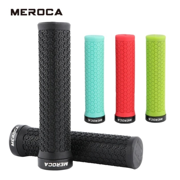 Jual Meroca ME13 Handgrip Grip Stang Sepeda Hand Grip Lock Stem ...