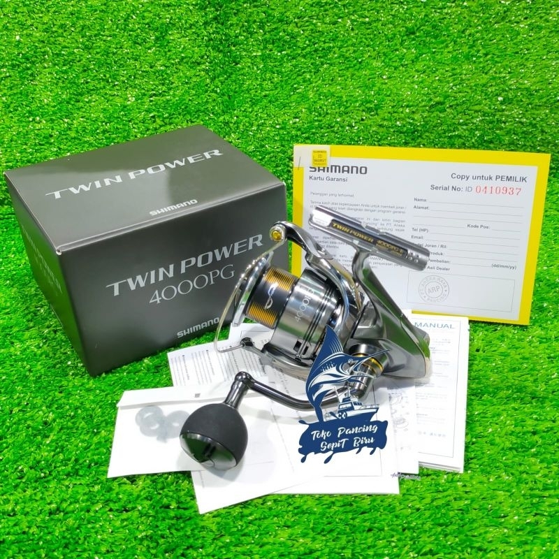 Jual REEL SHIMANO TWIN POWER 4000PG NEW 2024 JAPAN GARANSI RESMI ORIGINAL | REEL SPINNING | REEL ...