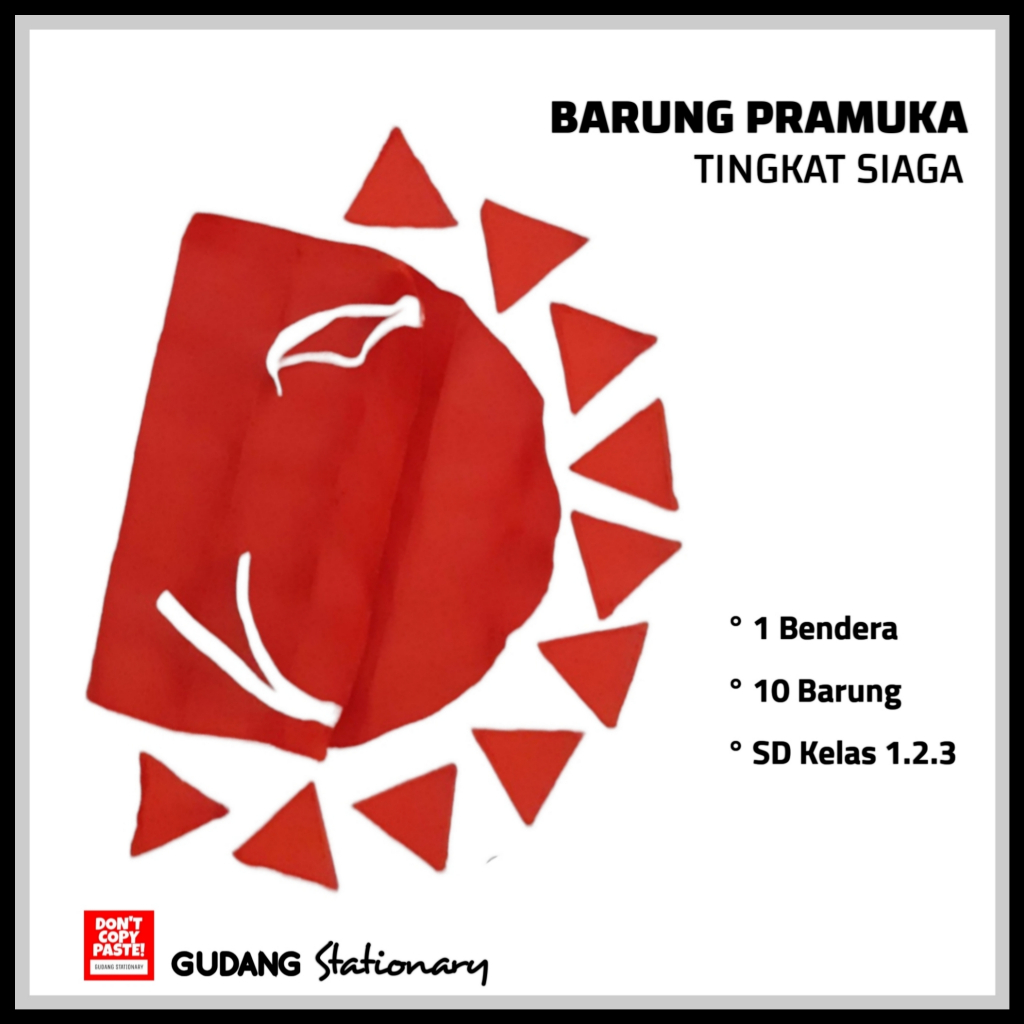 Jual Badge + Bendera Barung Pramuka Siaga [set] | Shopee Indonesia