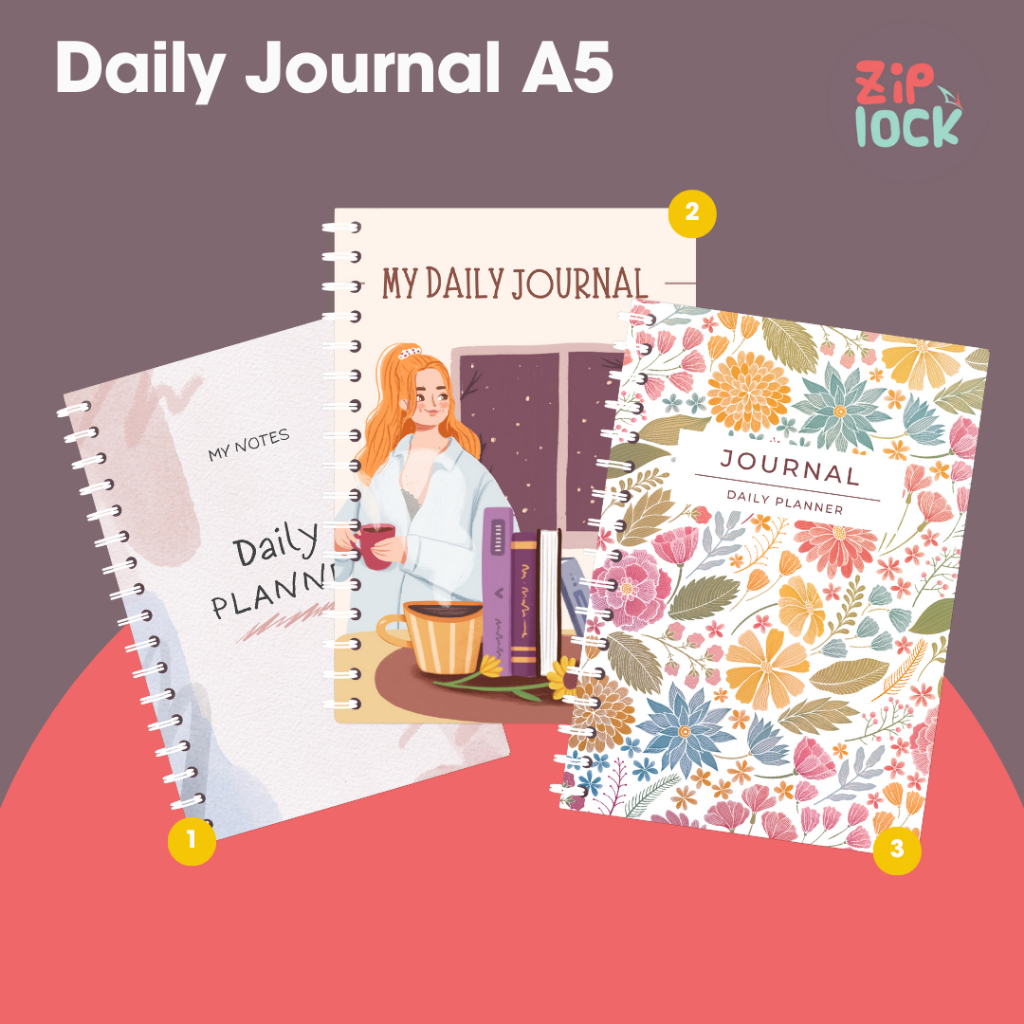 Jual PL001 Buku Jurnal Tahunan Jurnal Bulanan Jurnal Mingguan Yearly ...