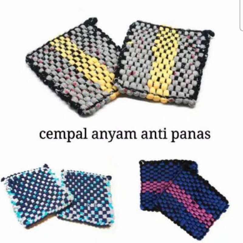 Jual CEMPAL ANYAM ANTI PANAS (WARNA RANDOM) | Shopee Indonesia