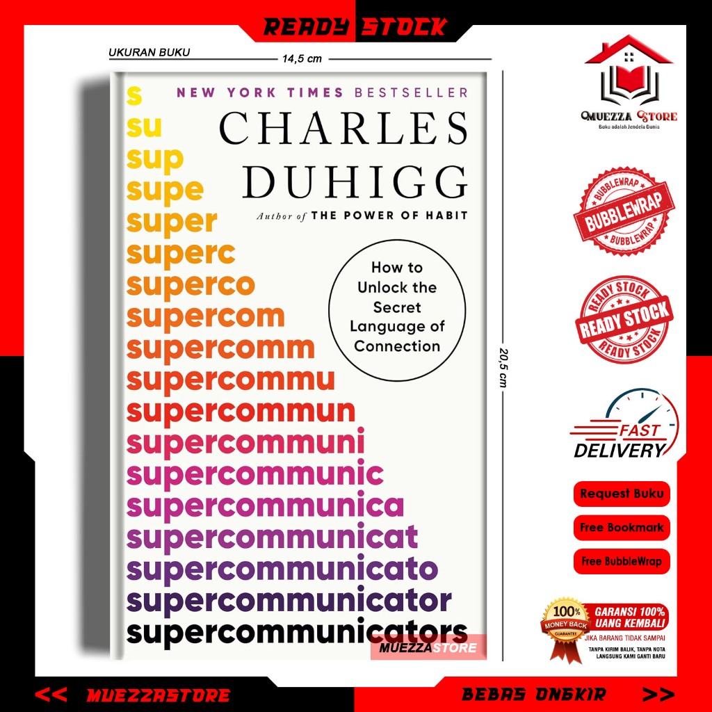 Jual Supercommunicators by Charles Duhigg (English/Indonesia) | Shopee ...