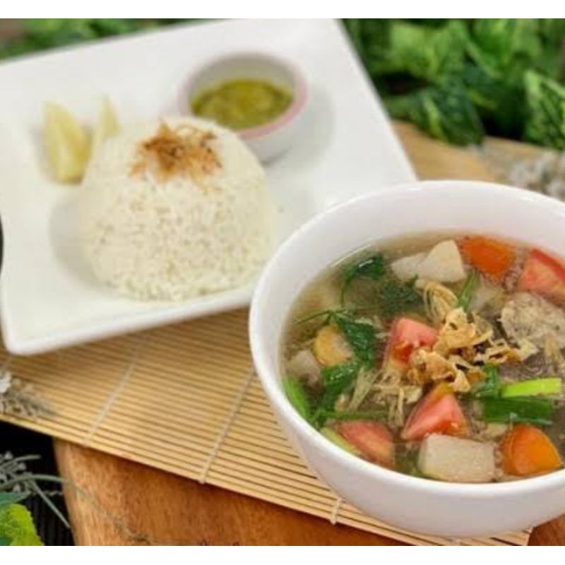 Jual Halal - Soto Daging Sapi + Nasi / Sop Daging Sapi + Nasi / Soto ...