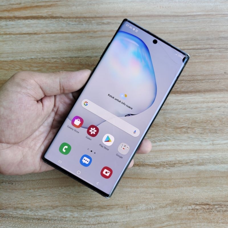 Jual Samsung galaxy note 10 Plus RAM 12/256 second murah normal terlaris | Shopee Indonesia