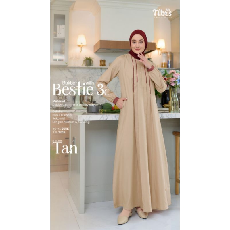 Jual SALE GAMIS NIBRAS BESTIE 3C | Shopee Indonesia