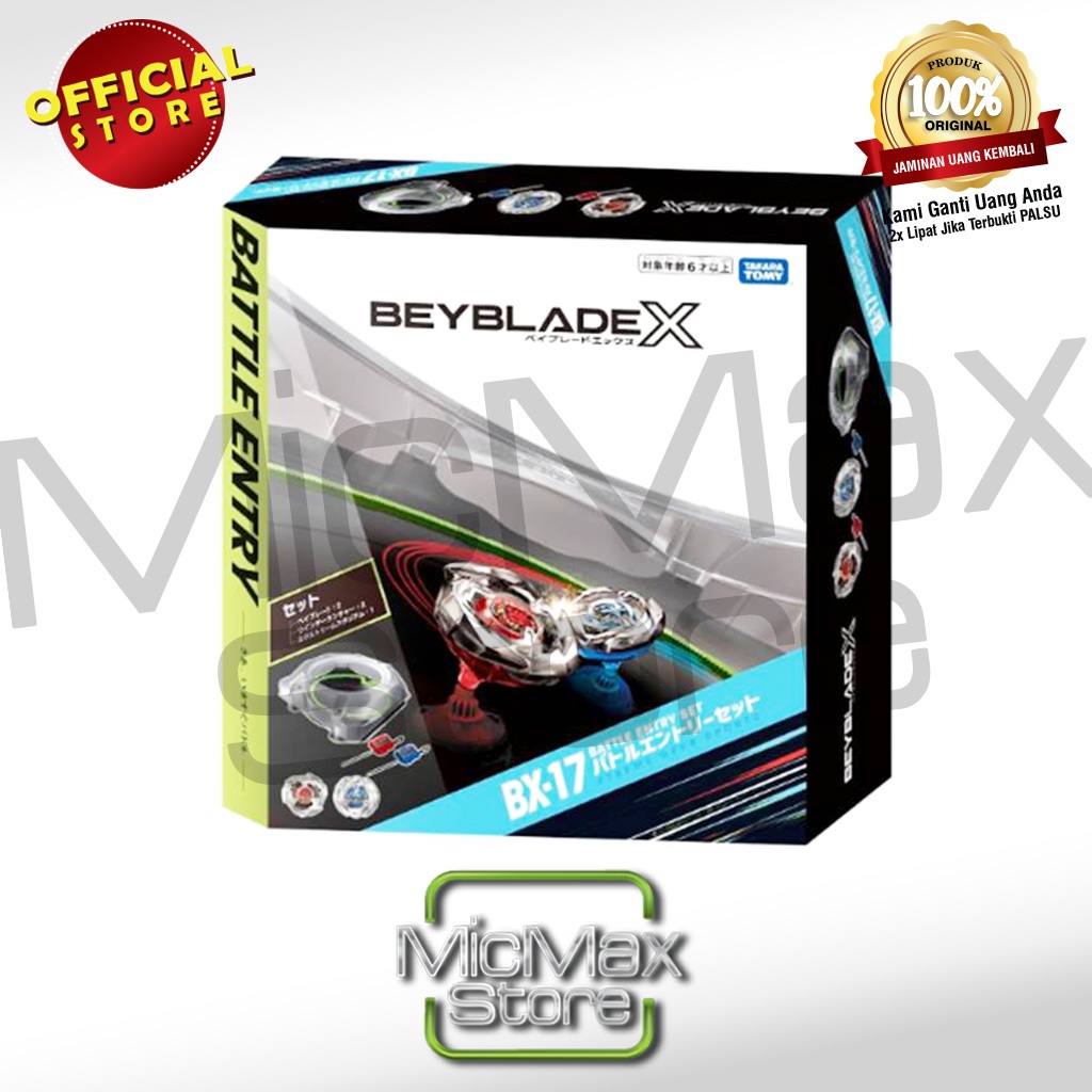 Jual Takara Tomy Beyblade X S1 BX-17 BX17 Battle Entry Set 913047 ...