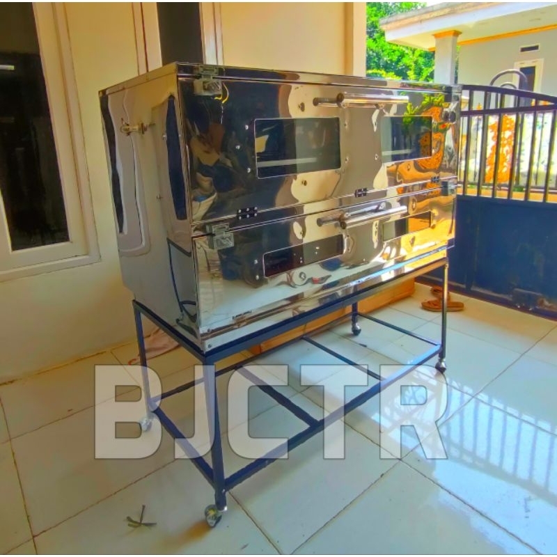 Jual Oven Gas Stainless Steel 120x55x70 | 6 Loyang | Untuk Kue & Roti ...