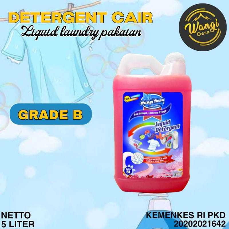 Jual Tiriz Series Deterjen Cair 5 L Wangi Desa Grade B | Shopee Indonesia