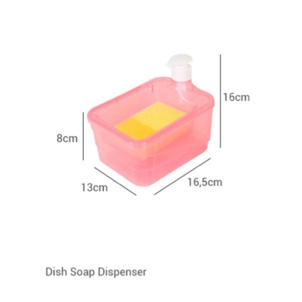 Jual Dispenser Sabun Cair Cuci Piring Wadah Tempat Sabun Cuci Piring ...