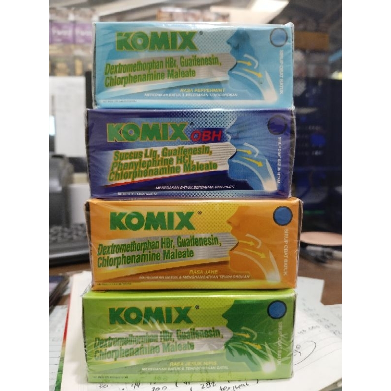Jual Komix Obat Batuk Box isi 30 sachet × @7 ml All Varian rasa ...