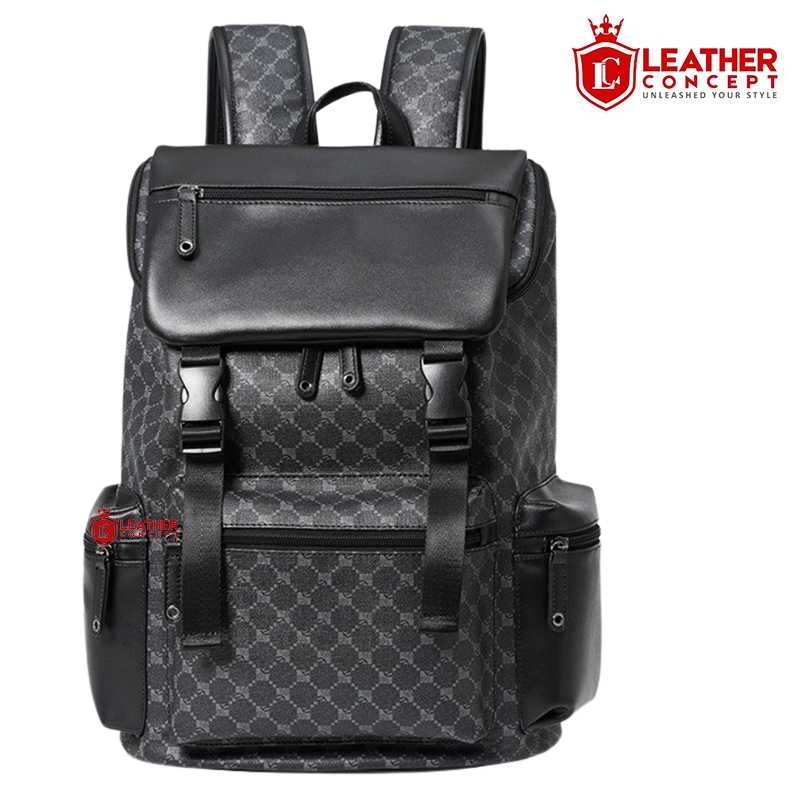 Jual LEATHER CONCEPT Tas Ransel Kulit Pria Backpack Pria Waterproof ...