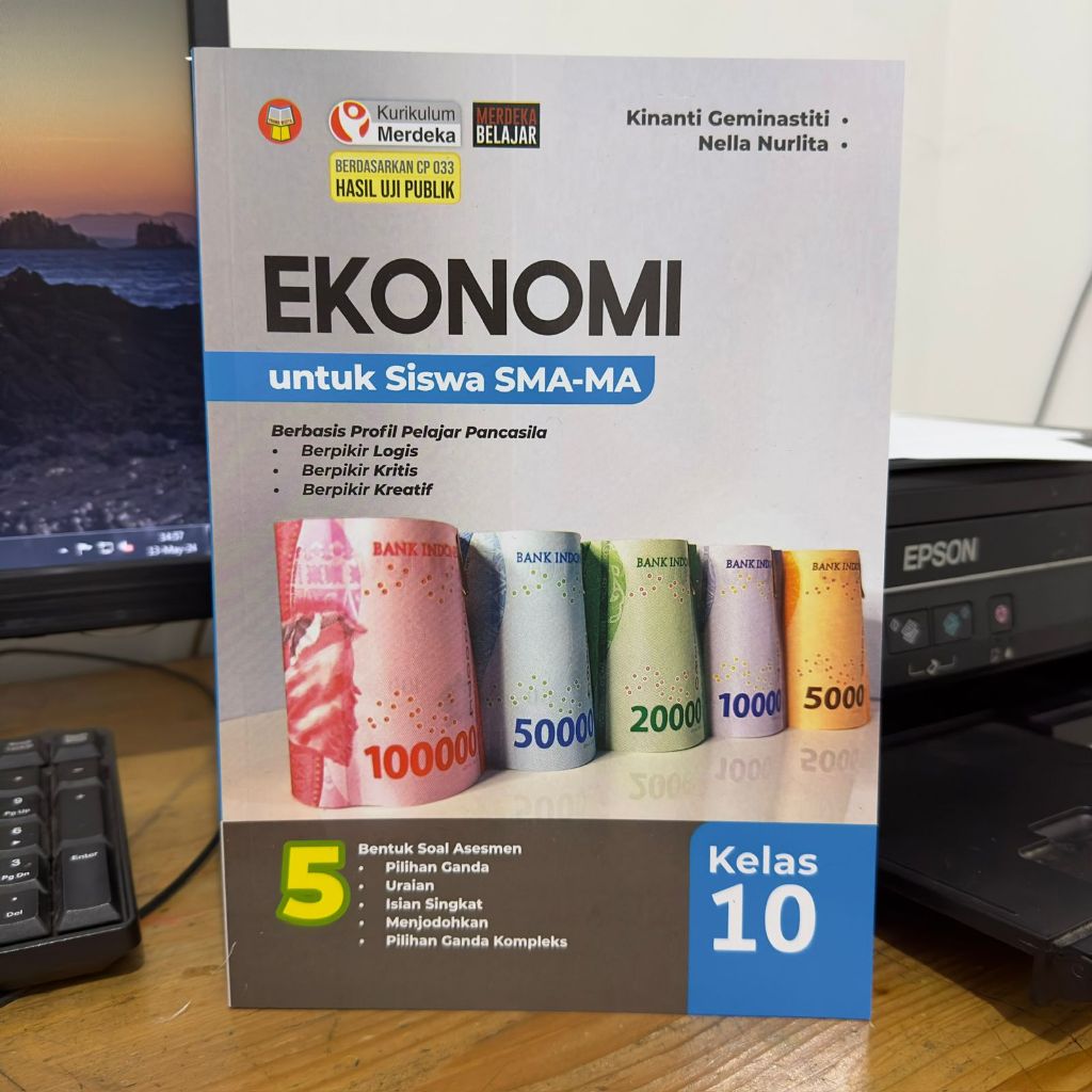 Jual BUKU IPS - EKONOMI untuk SISWA SMA/MA KELAS 10 (KURIKULUM MERDEKA ...
