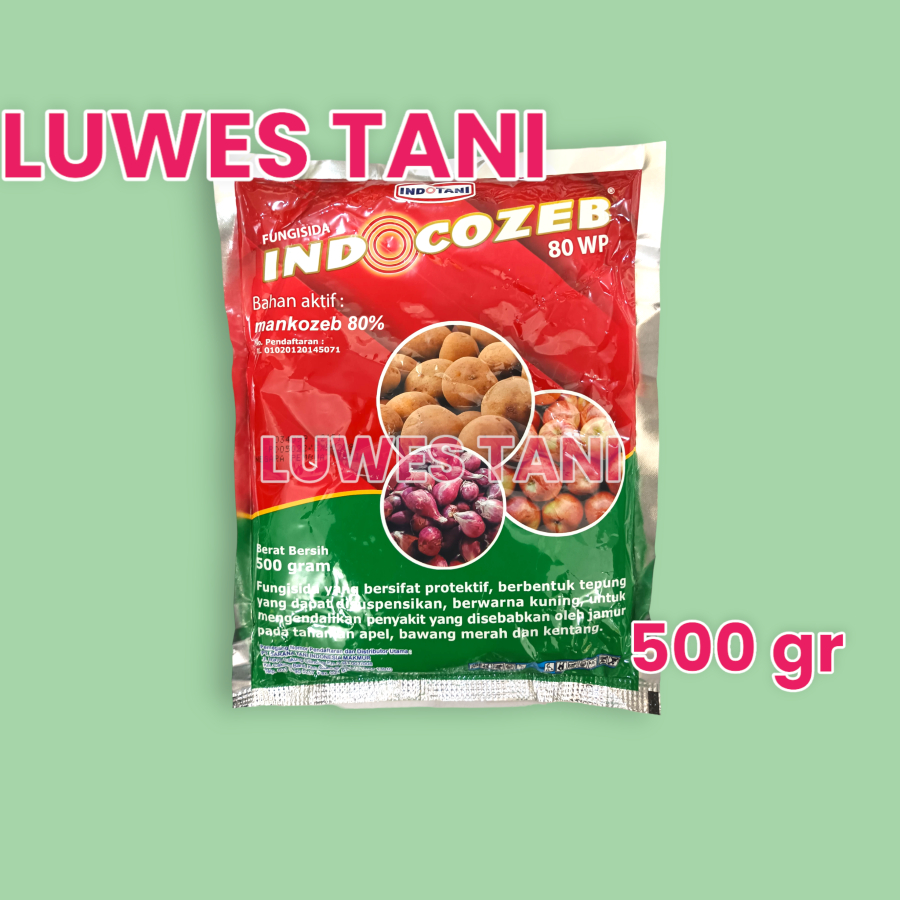 Jual fungisida indocozeb 80wp mankozeb (500gr) | Shopee Indonesia