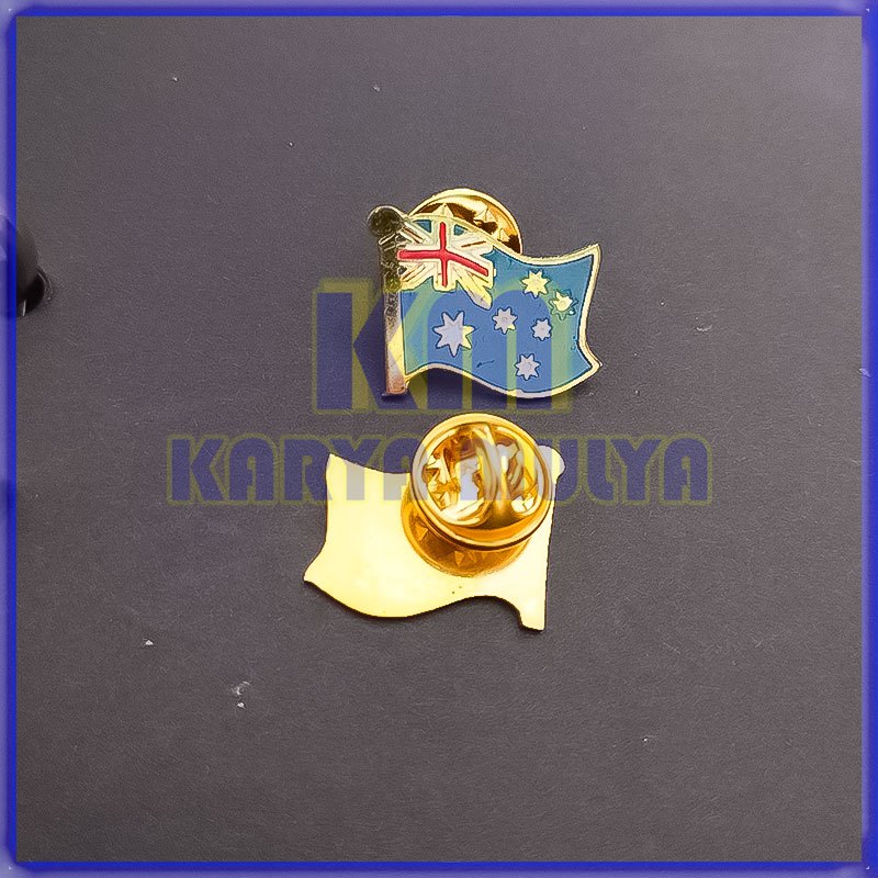Jual Flag Pin Australia Pin Bros Bendera Negara Australia Pin Flag ...