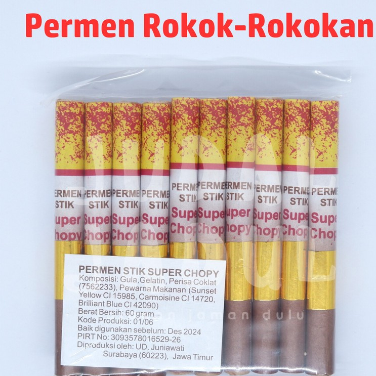 Jual Permen Stick Rasa Coklat,Mint,Susu,Strobery 60gr 1 Pack Isi 20pcs ...