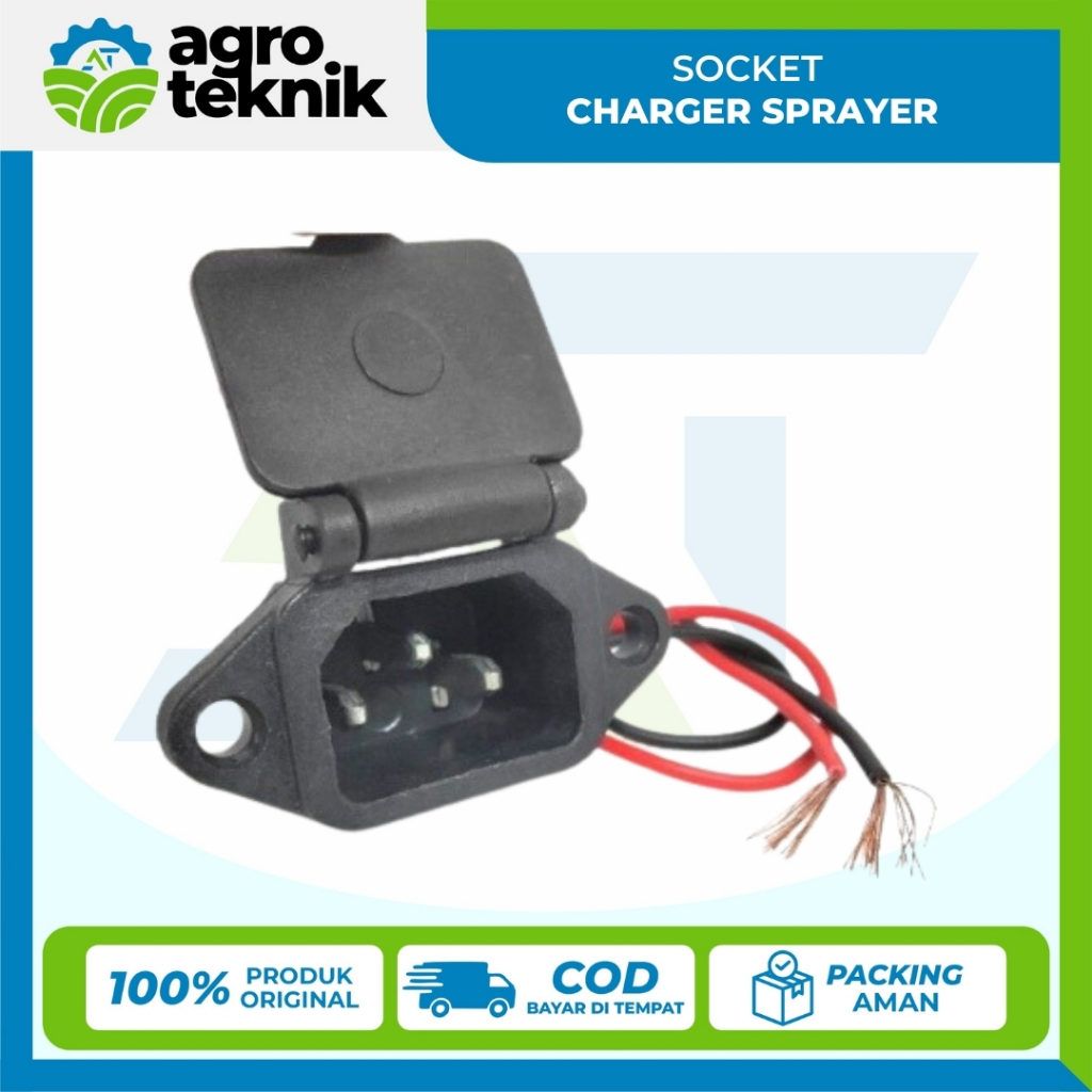 Jual Agroteknik - Lubang Socket Colokan Charger Sprayer Elektrik Soket ...
