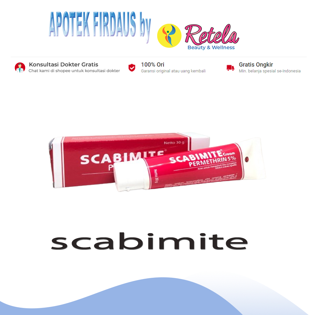 Jual SCABIMITE CREAM 5% 30GR | Shopee Indonesia