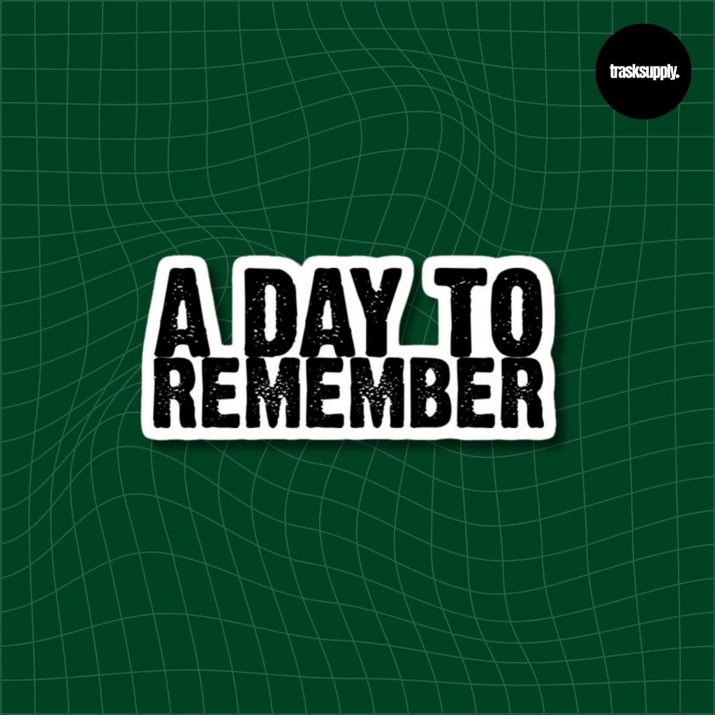 Jual Sticker A Day To Remember ADTR - STICKER BAND | AESTHETIC | LAPTOP ...