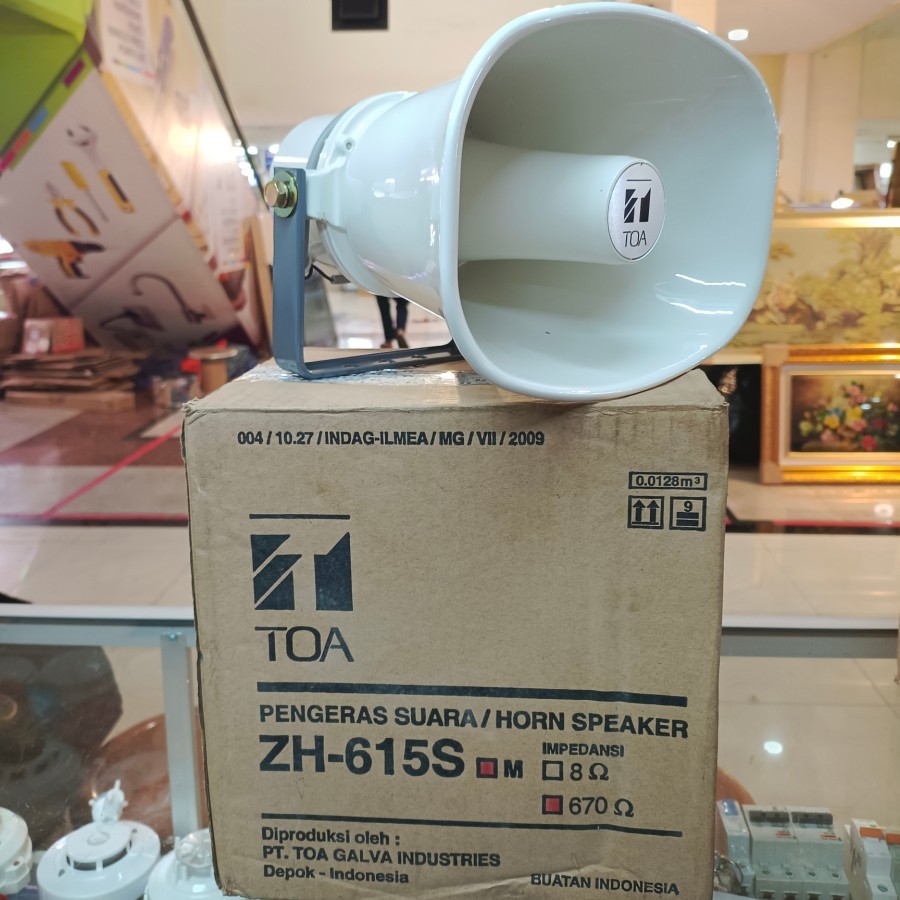 Jual TOA ZH-615S | TOA ZH 615S | TOA ZH 615 S Horn Speaker 15 watt Original Garansi Resmi ...
