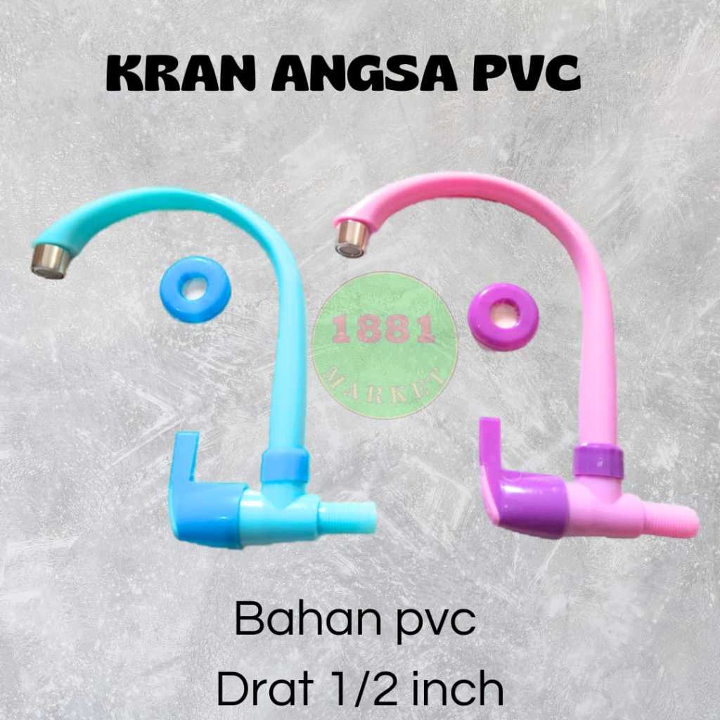 Jual KRAN ANGSA PVC CAB / KERAN ANGSA WASTAFEL PLASTIK TEBAL TAHAN ...